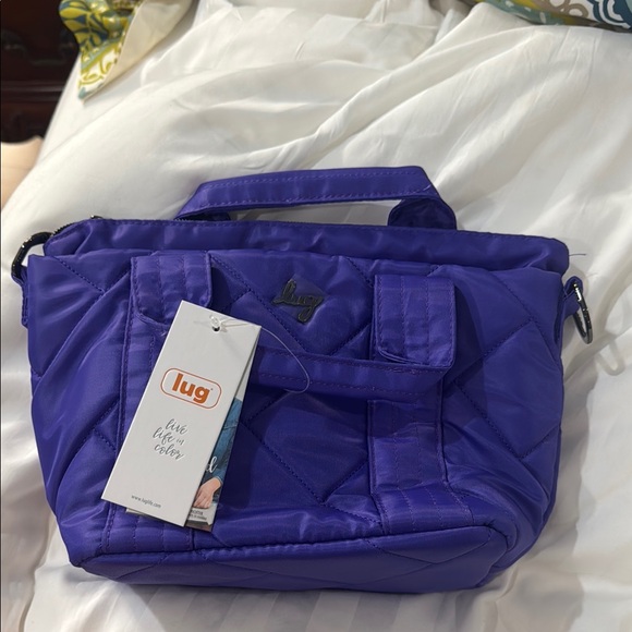 lug | Bags | Nwt Lug Dory Mini In Violet Neon Tote Bag Practical And ...